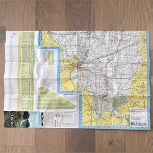 Other | 203 2004 Illinois Official Highway Map Large Print Edition ...